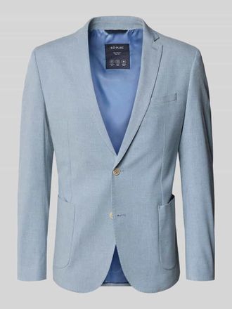 s.Oliver Black Label Slim Fit Sakko mit Baumwoll, Viskose und Leinen-Anteil