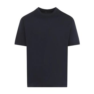 Kiton Homme, Tops, Bleu, Taille: XL T-shirt Milano