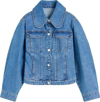 By Malene Birger Femme, Vestes, Bleu, Taille: 42 FR Villies Denim Jacket