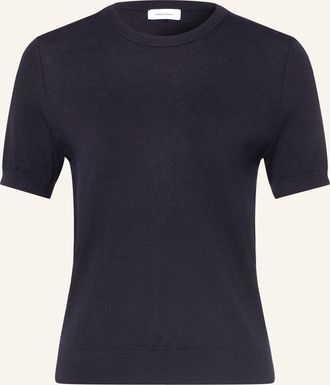 Darling Harbour Darling Harbour Strickshirt Aus Merinowolle blau
