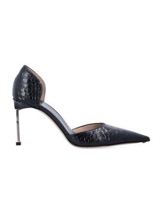 Tom Ford Hohe Schuhe - Printed Python Leather Pumps - Gr. 38,5 (EU) - in Schwarz - f&uuml;r Damen