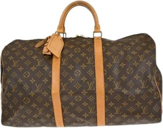 Louis Vuitton unisex, Pre-owned, Brun, Taille: ONE Size Sac Keepall Pre-owned