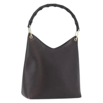 Gucci Sac bandouli&egrave;re vintage Pre-owned - Femme - Pre-owned - Brun - Taille: ONE Size