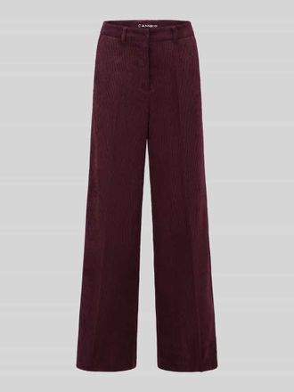 Cambio Relaxed Fit Cordhose seitliche Eingrifftaschen ALEXIS