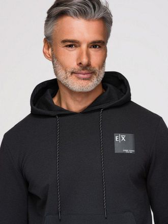 Ombre Kapuzenshirt Herren K&auml;nguru-Sweatshirt mit Kapuze