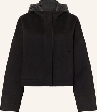 Marc Cain Jacke Im Materialmix schwarz