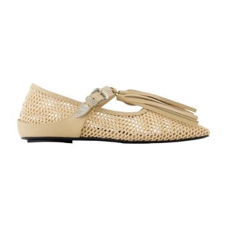 Toga Archives Mesh Ballerinas aus beigem Stoff - - Shoes - Damen - Beige - 40 EU