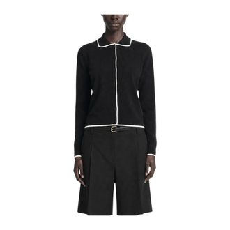 Max Mara Targa Cardigan - - Knitwear - Damen - Schwarzk - L