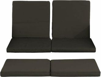 Clp 3er Kissenbezüge Set Sofa Ancona anthrazit