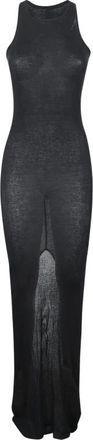 Rick Owens Femme, Robes, Noir, Taille: 34 FR Basic Tank Gown