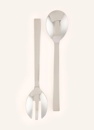 Alessi 2-Tlg. Salatbesteck Santiago silber