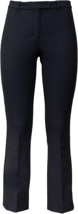 Max Mara Formale Hose - Blau