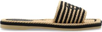Chlo&eacute; Femme, Chaussures, Beige, Taille: 39 EU Sand Slides
