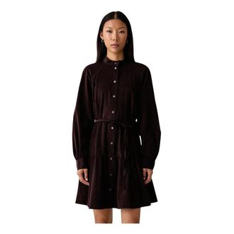 Marc O'Polo Ausgestelltes Minikleid - - Dresses - Damen - Rot - XS