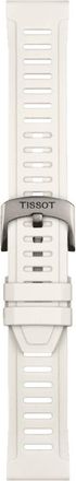 Tissot Ersatzarmband Silikon Weiß 21 mm T852.049.245