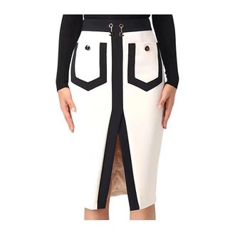Elisabetta Franchi Gonna - - Skirts - Damen - Wei&szlig; - S