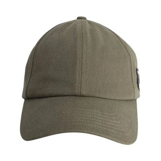 Maison Kitsun&eacute; Homme, Accessoires, Vert, Taille: ONE Size Double Fox Head Faded Cap