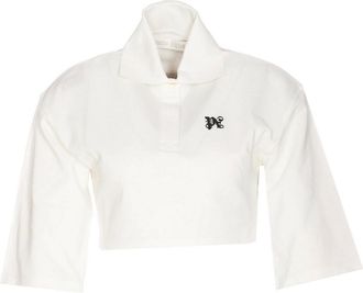 Palm Angels Poloshirt - Weiß