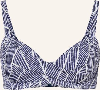 Lidea Lidea B&uuml;gel-Bikini-Top Indigo Grid blau