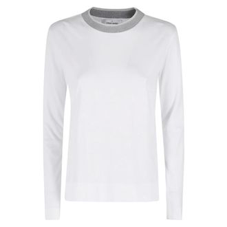 Gran Sasso Damen, Strickwaren, Wei&szlig;, MGr&ouml;&szlig;e