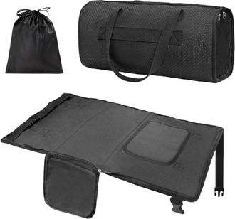 Generic Flugzeugbett F&uuml;r Kinder | Verl&auml;ngerung F&uuml;r Kinderflugzeugsitz, Organisierte Tasche Faltbares Weiches Reisebett F&uuml;r Kinder Erwachsene