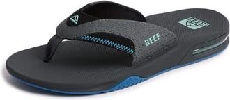 Reef Homme Fanning Sandale, Gunmetal Ocean, 42 EU