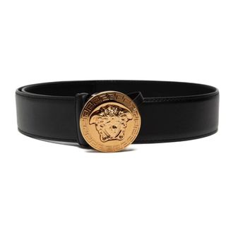 Versace Femme, Accessoires, Noir, Taille: 90 CM Ceintures