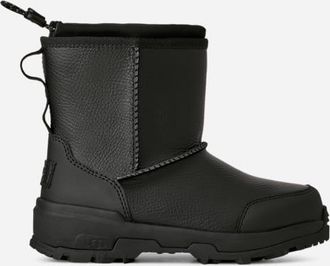 UGG Adirondack Boot XXV Pull-On für Kinder in Black, Größe Leder