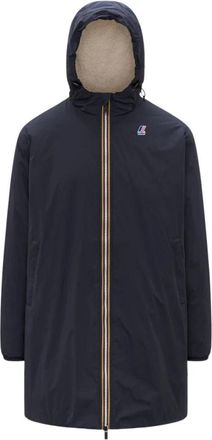 K-Way Eiffel Raincoat - - Jackets - unisex - Blau - XL