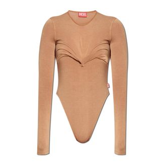 Diesel T-Finne-Q2 Bodysuit - - Tops - Damen - Braun - S