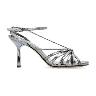 Golden Goose Femme, Chaussures, Gris, Taille: 39 EU Sandales en cuir Nico