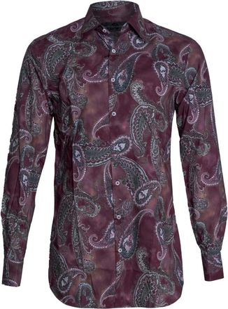 Gabriele Pasini Homme, Chemises, Multicolore, Taille: XL Chemise &agrave; motif cachemire floral