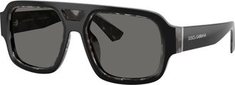 Dolce & Gabbana unisex, Accessoires, Noir, Taille: 55 MM 0Dg4516