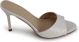 twentyfour Femme, Chaussures, Blanc, Taille: 35 EU Mule Warsaw