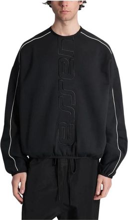Fear of God Homme, Tops, Noir, Taille: 3XL Pull Ras du Cou