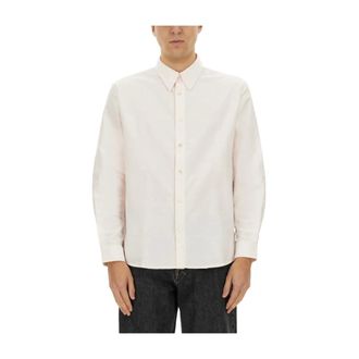 A.P.C. Greg Shirt - - Shirts - Herren - Rosa - XL