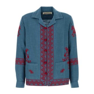 Baziszt Baziszt, Herren, Shirts, Blau, LGr&ouml;&szlig;e
