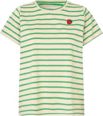 Lollys Laundry Femme, Tops, Vert, Taille: 40 FR T-Chemises