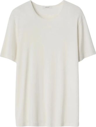 Christophe Lemaire Homme, Tops, Beige, Taille: L Tee col en U