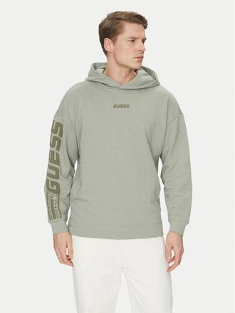 Guess Sweatshirt Z4BQ03 KAIJ1 Gr&uuml;n Regular Fit