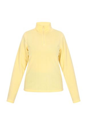 Mymo Fleecepullover Frauen H&ouml;llengelb