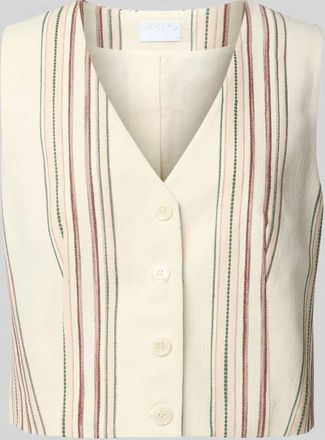 Jake*s Weste mit V-Ausschnitt