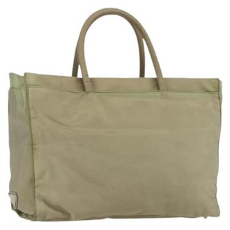 Prada Pre-owned Vintage Nylon Tote Bag - - Pre-owned - Damen - Gr&uuml;n - ONE SIZE