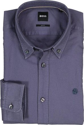 HUGO BOSS Herren Hemd blau