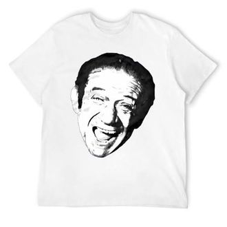 Generic T-shirt classique de com&eacute;die britannique - T-shirt r&eacute;tro des ann&eacute;es 70 pour homme et femme - Style acteur Old School, Style blanc, 3XL