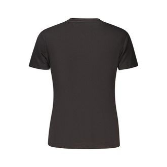 Tommy Hilfiger Logo-Embroidered Cotton-Viscose T-Shirt - Black