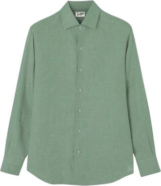 Saint Barth Homme, Chemises, Vert, Taille: M Raphael Shirt