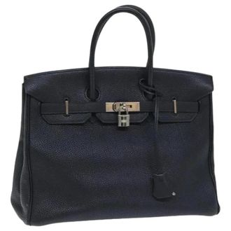Herm&egrave;s Pre-owned Birkin 35 Handtasche - - Pre-owned - Damen - Schwarzk - ONE SIZE