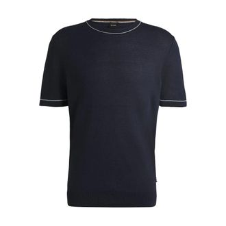 HUGO BOSS Herren, Oberteile, Blau, MGr&ouml;&szlig;e