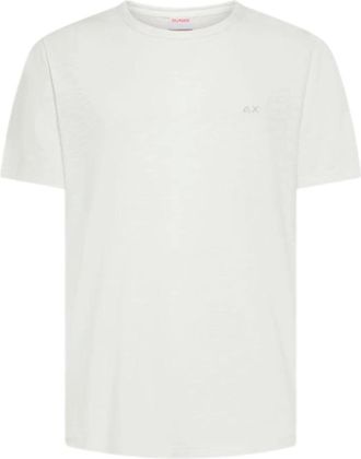 Sun 68 Homme, Tops, Blanc, Taille: 2XL T-Shirt